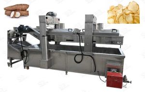 Top Cassava Chips Fryer Machine - Tapioca Chips Frying Machine Price