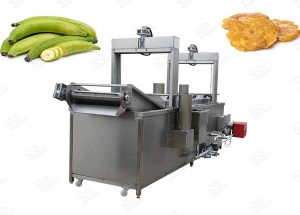 Plantain Tostones Frying Machine - Flattened Plantain Chips Fryer