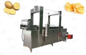 Potato Chips Frying Machine - Top Stainless Steel Chips Fryer Machine