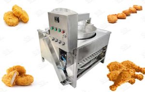 Chicken Deep Fryer Machine - Chicken Nuggets Frying Equipment