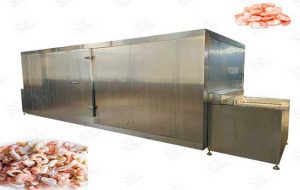 Seafood Quick Freezing Machine - Quality Seafood Instant Tunnel Freezer
